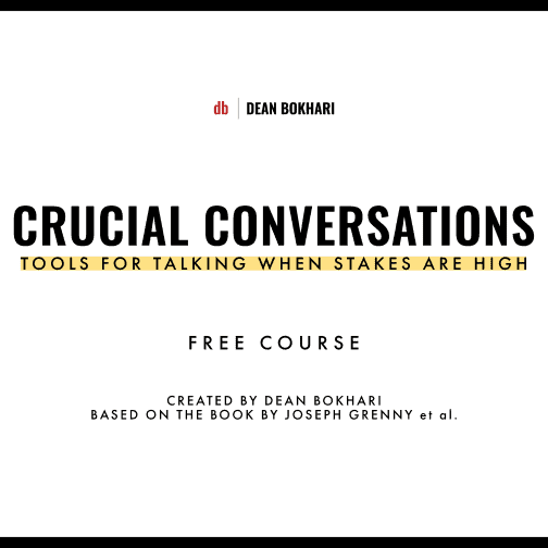 Crucial Conversations Course (Free)